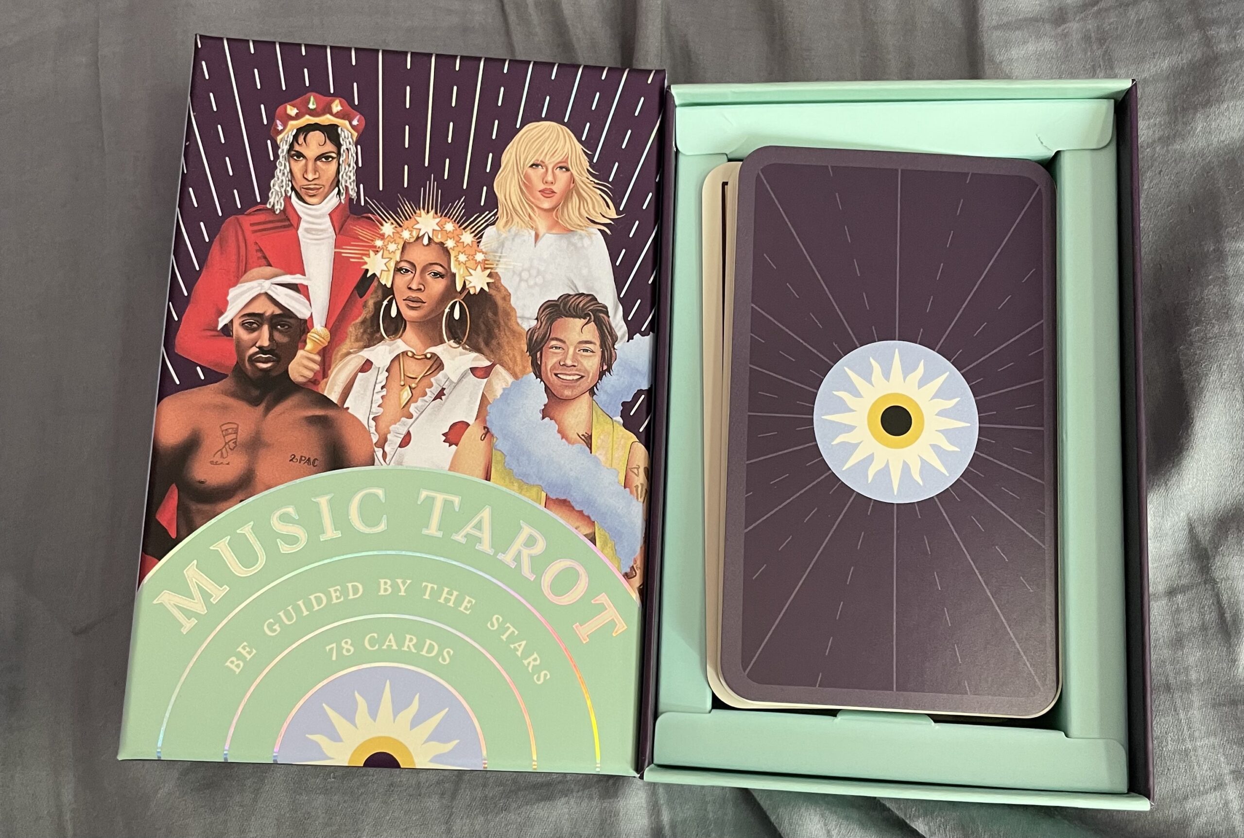 Review of Music Tarot Deck: Be Guided By The Stars - Miriam Reads Tarot
